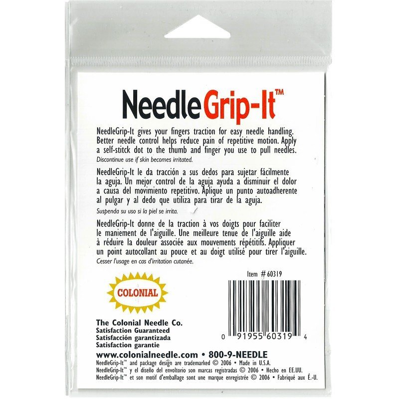 Colonial Needle Grip-It – Homecraft Textiles