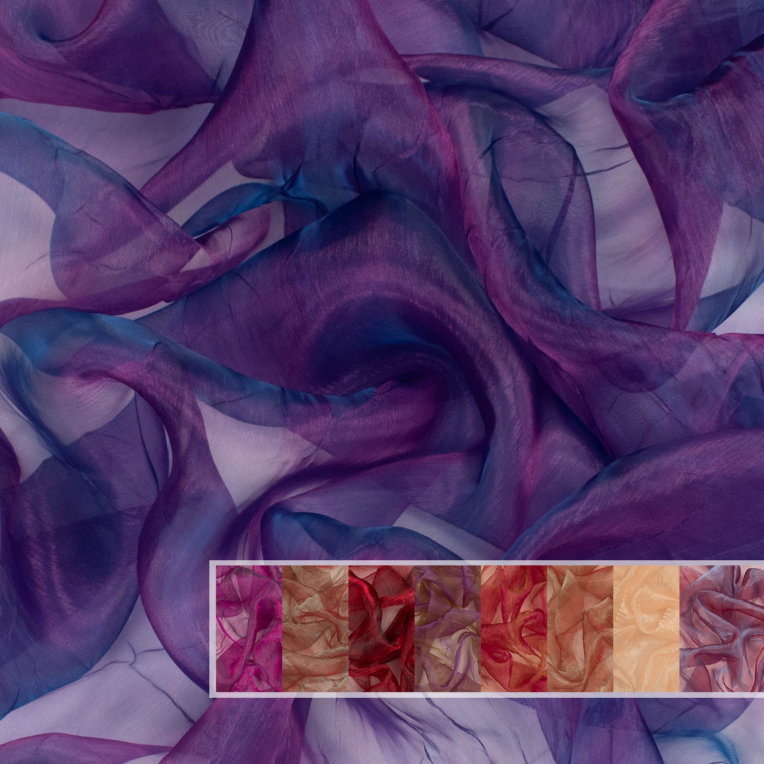 Crushed Organza 135cm – Homecraft Textiles