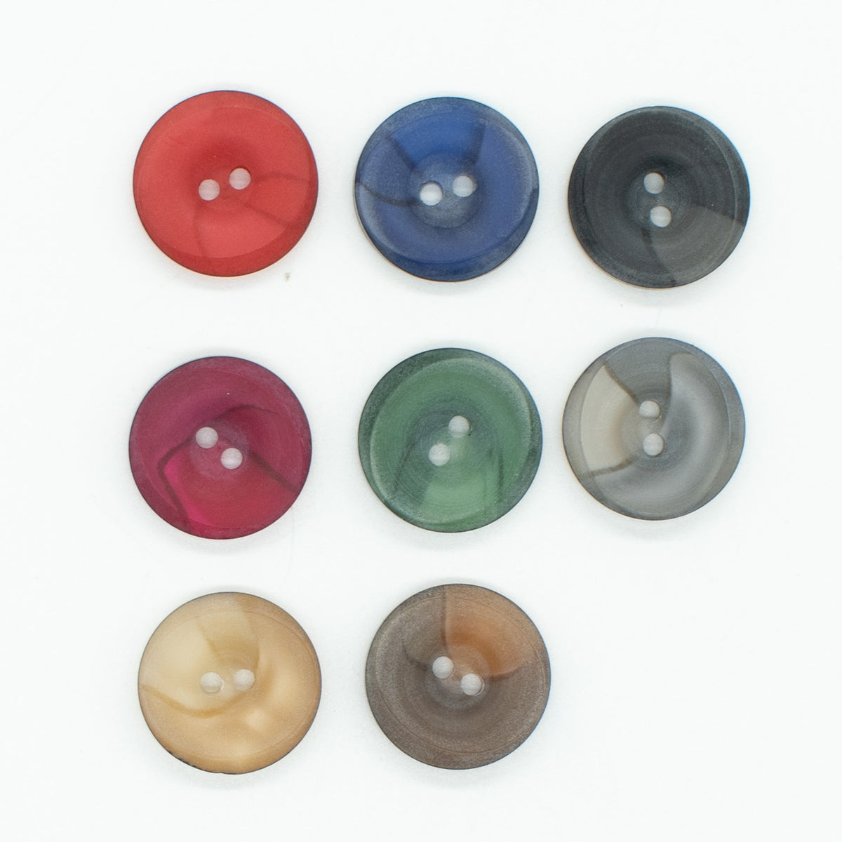 2 Hole Classic Matt Ombre Button – Homecraft Textiles