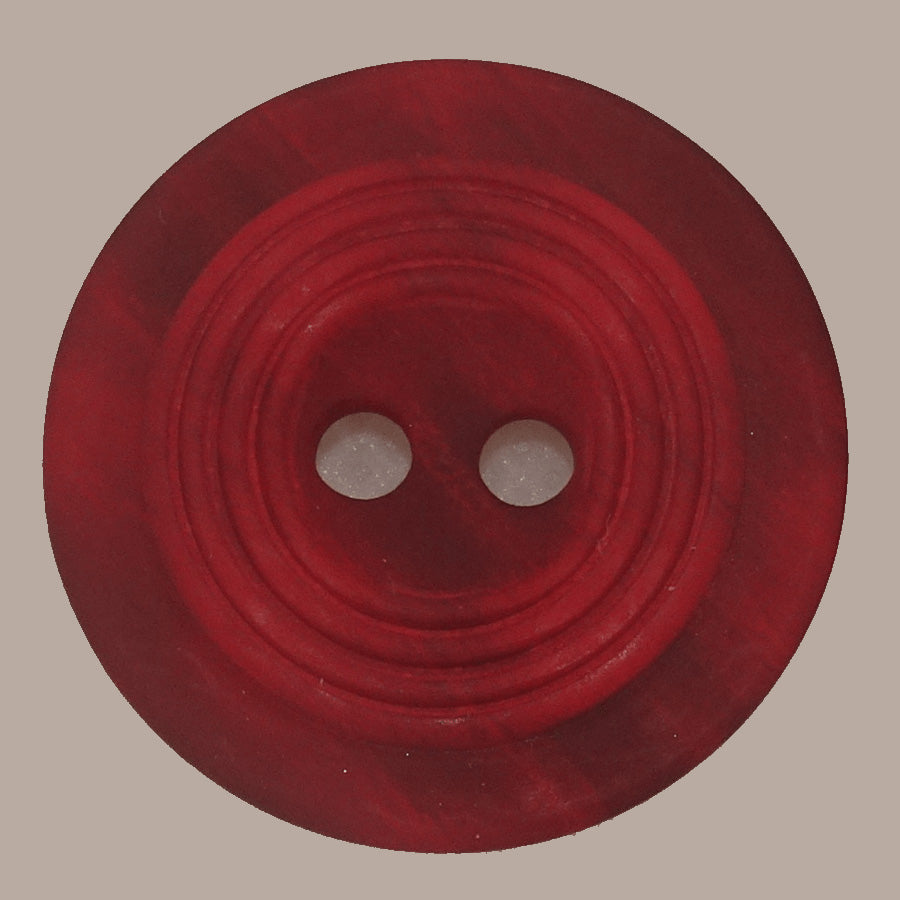 2 Hole Wavy Button 25mm - Maroon – Homecraft Textiles