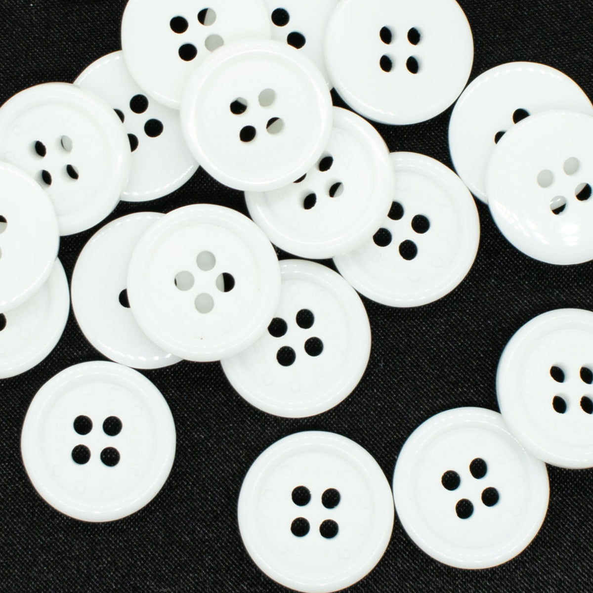 4 Hole Classic Letter Shirt Button – Homecraft Textiles