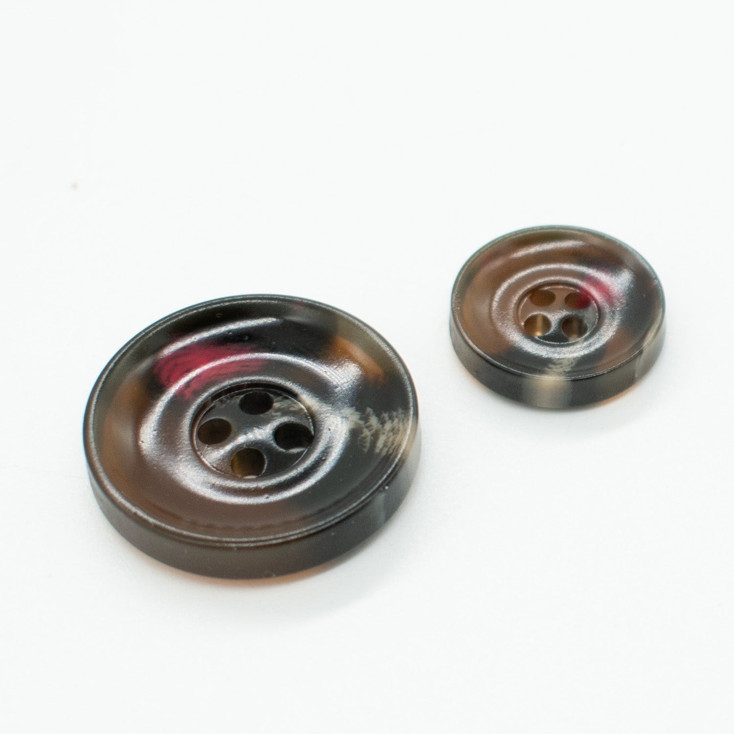 4 Hole Gloss Resin Horn Suit Blazer Button – Homecraft Textiles