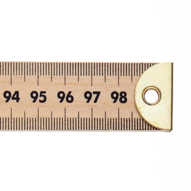 Birch Wooden Ruler Wood Tailor Form Ruler - 1 Meter – Homecraft Textiles