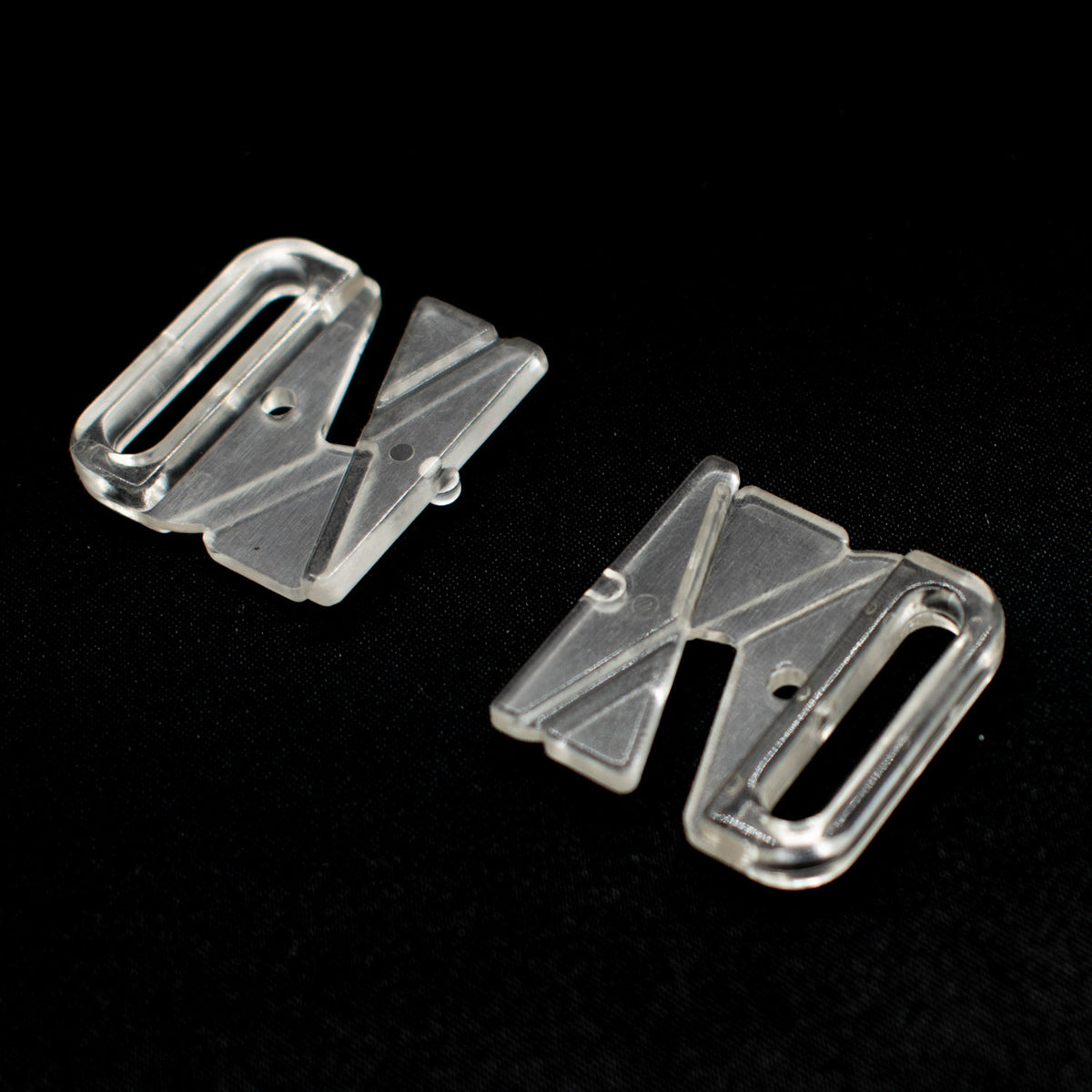 Clear Plastic Bikini Clips Bra Swim Buckle Clasp 24mm – Homecraft Textiles