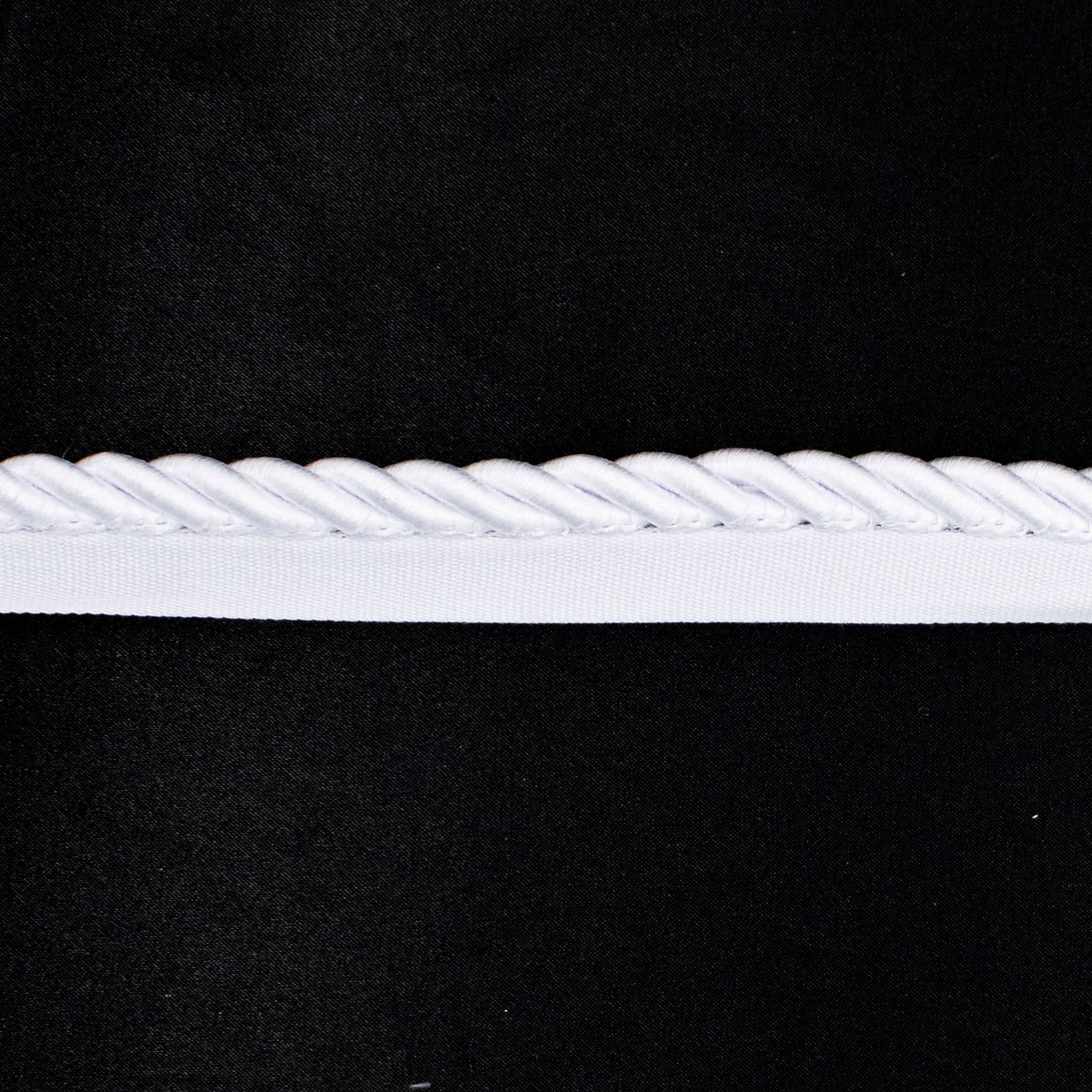 White Lip Cord Braid Piping Trim – Homecraft Textiles