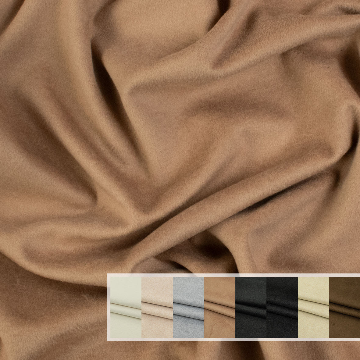 Brushed Wool Coating – 480GSM Soft Medium Weight Wool Blend – Homecraft ...