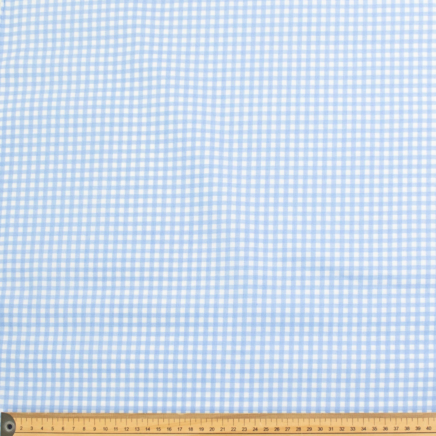 Blue Small Check Cotton Print – Homecraft Textiles