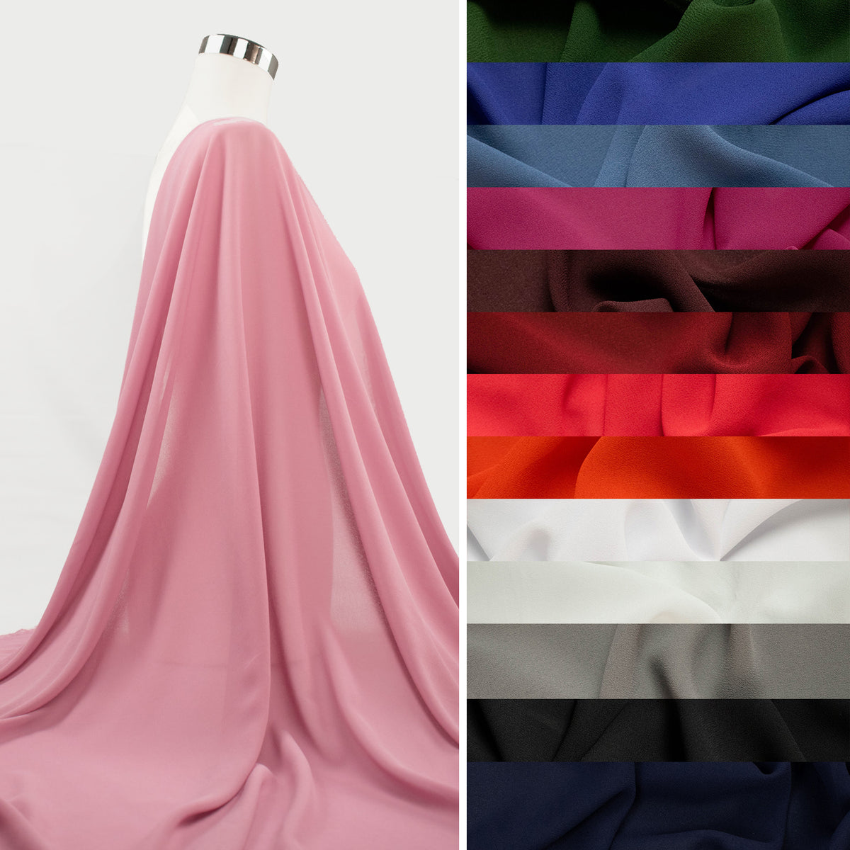 Crepe Georgette – Homecraft Textiles