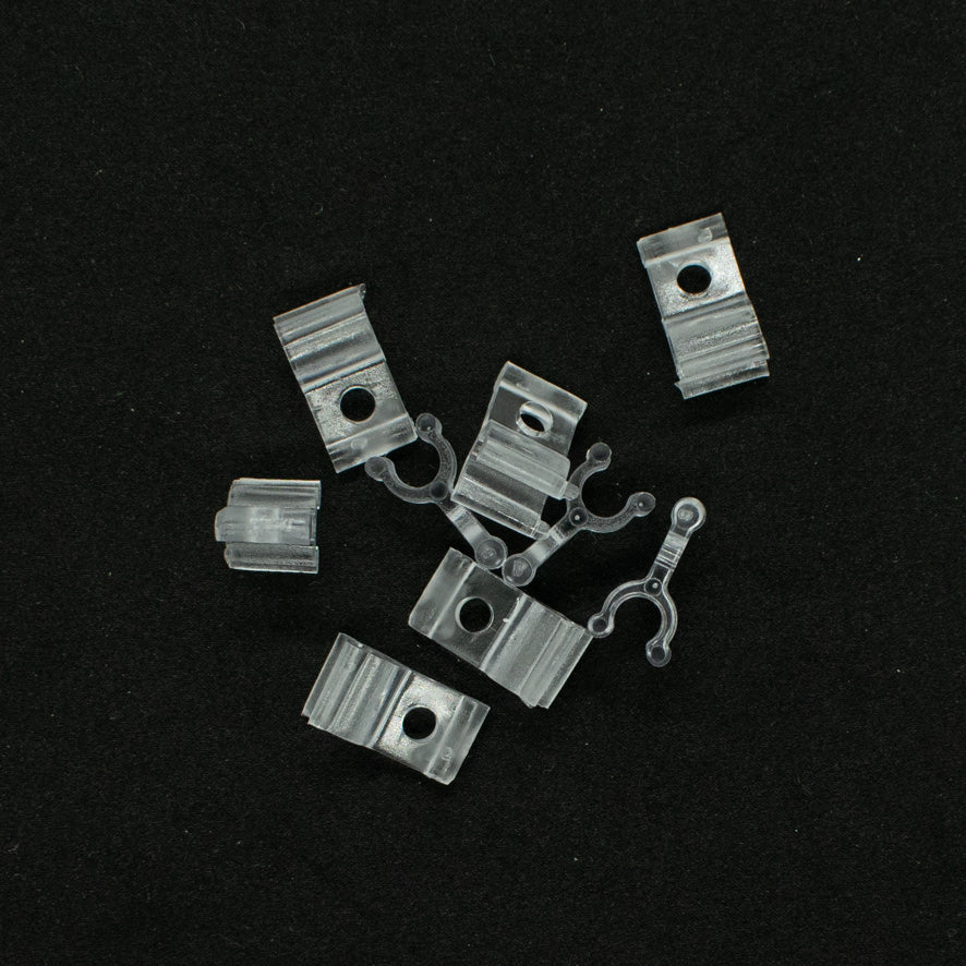 Clear Roman Blind Clips - 10Pcs – Homecraft Textiles