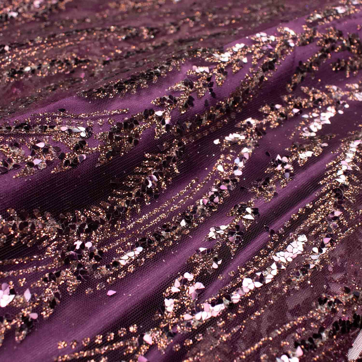 Metallic Glitter Couture Sequin Mesh – Homecraft Textiles