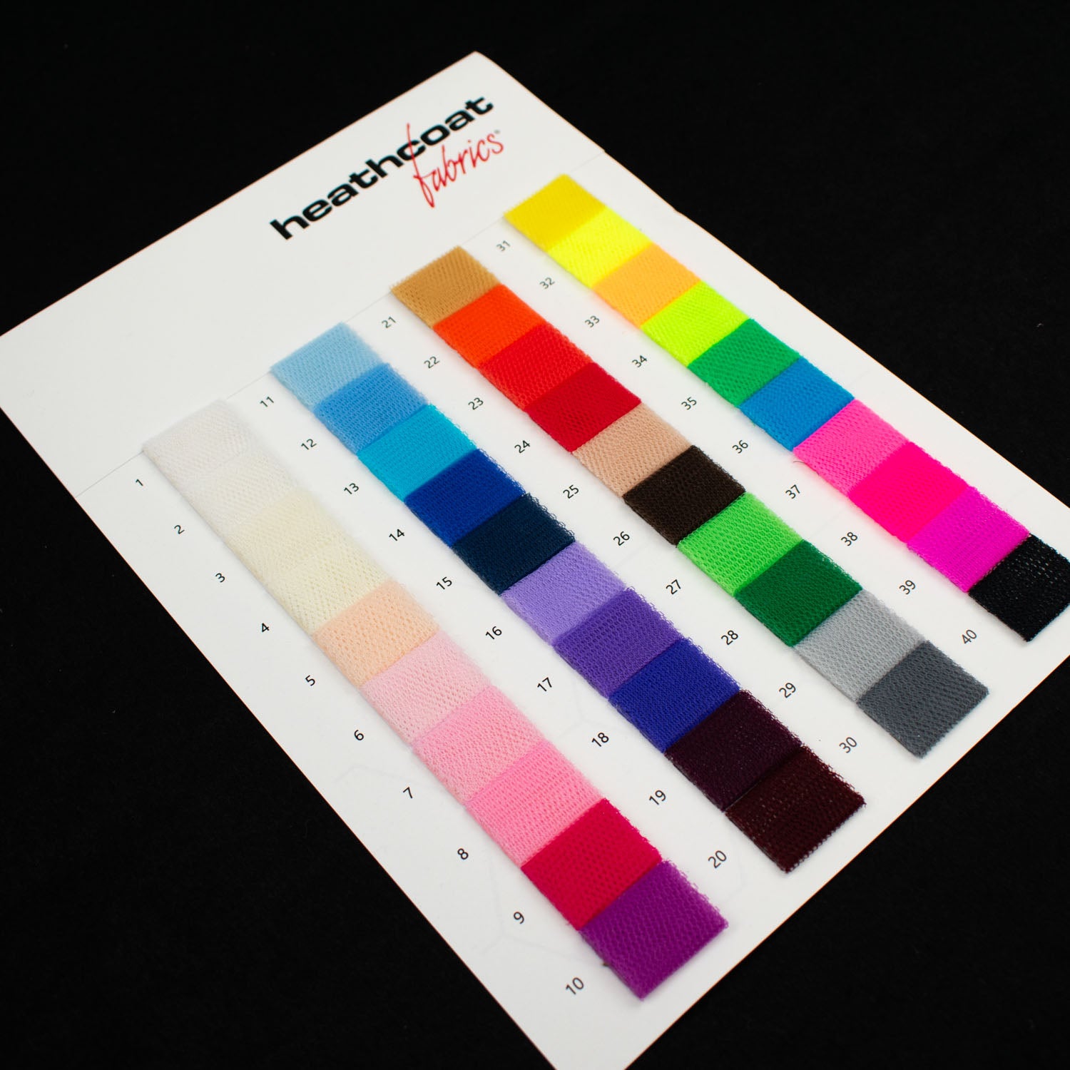 English Tulle Sample Book – Homecraft Textiles