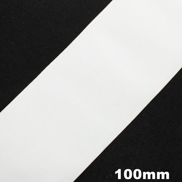 Super Wide Knitted Elastic Black & White – Homecraft Textiles