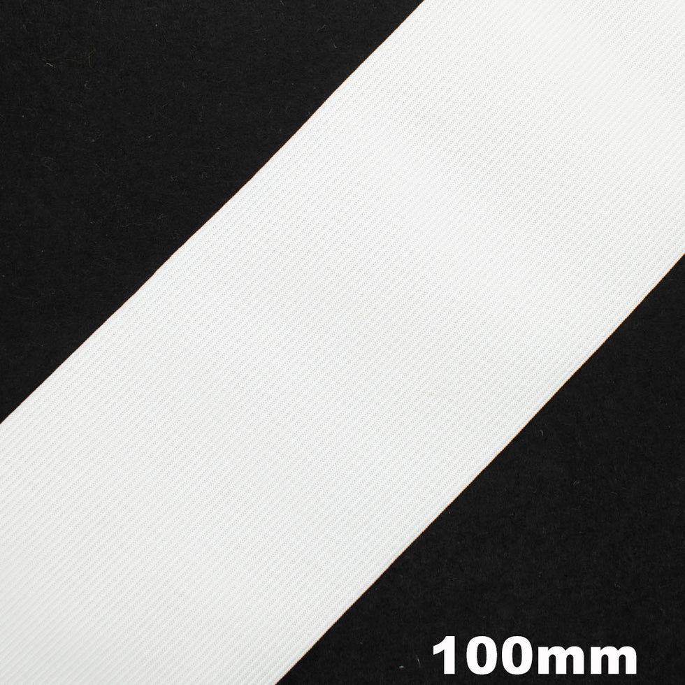 Super Wide Knitted Elastic Black & White – Homecraft Textiles