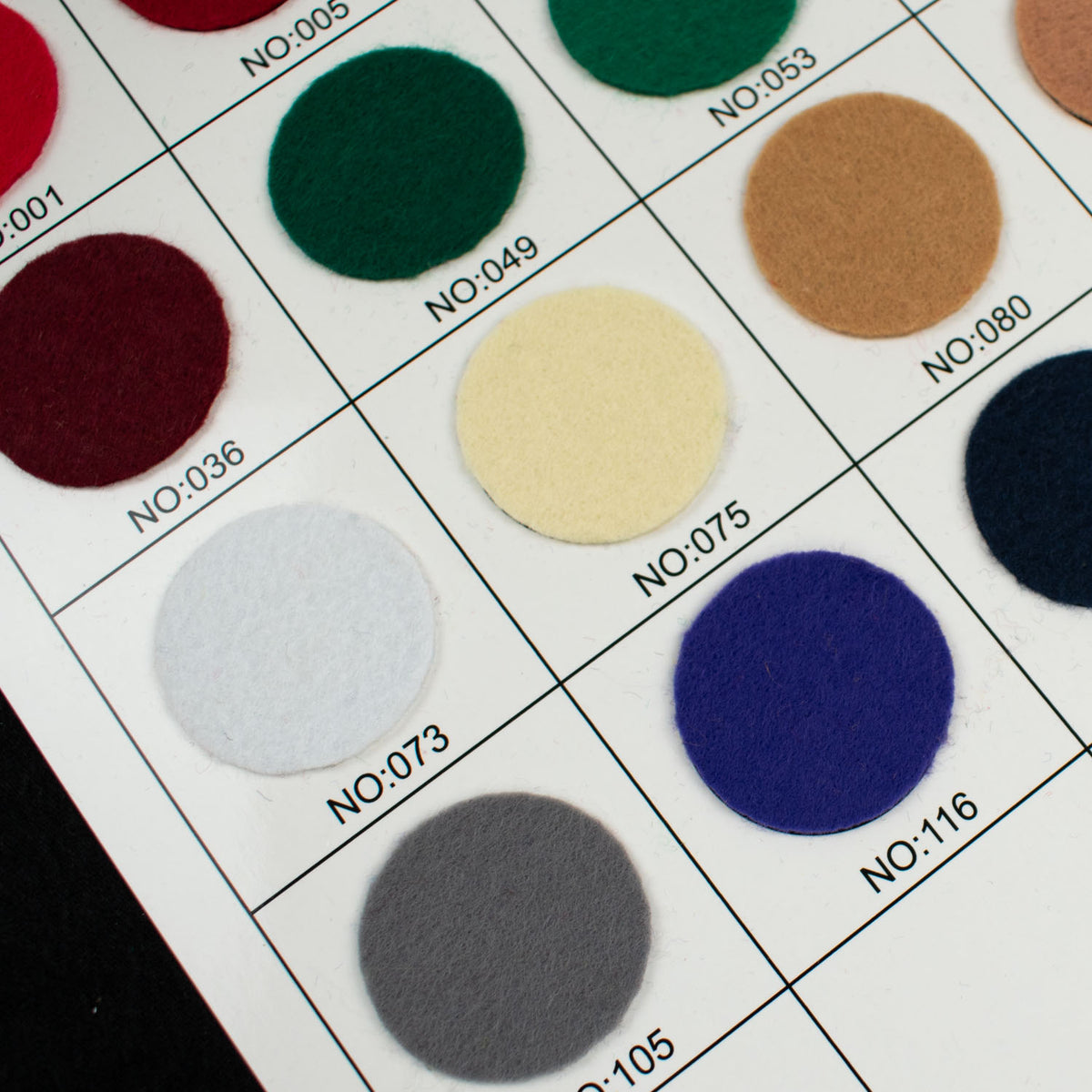 Felt 180cm Sample Book – Homecraft Textiles