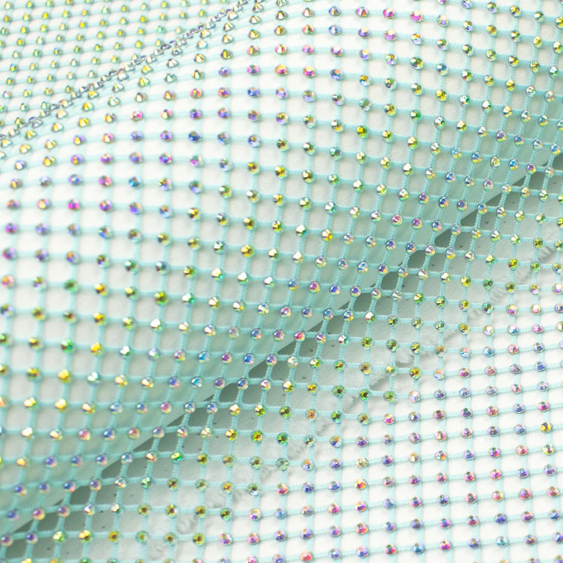 Rhinestone/Diamante Stretch Mesh – Homecraft Textiles
