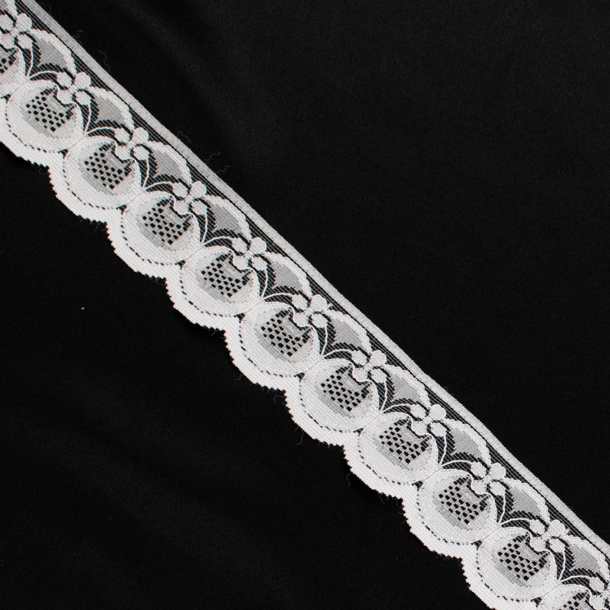 Nylon Lace Trim Design-18 40mm – Homecraft Textiles