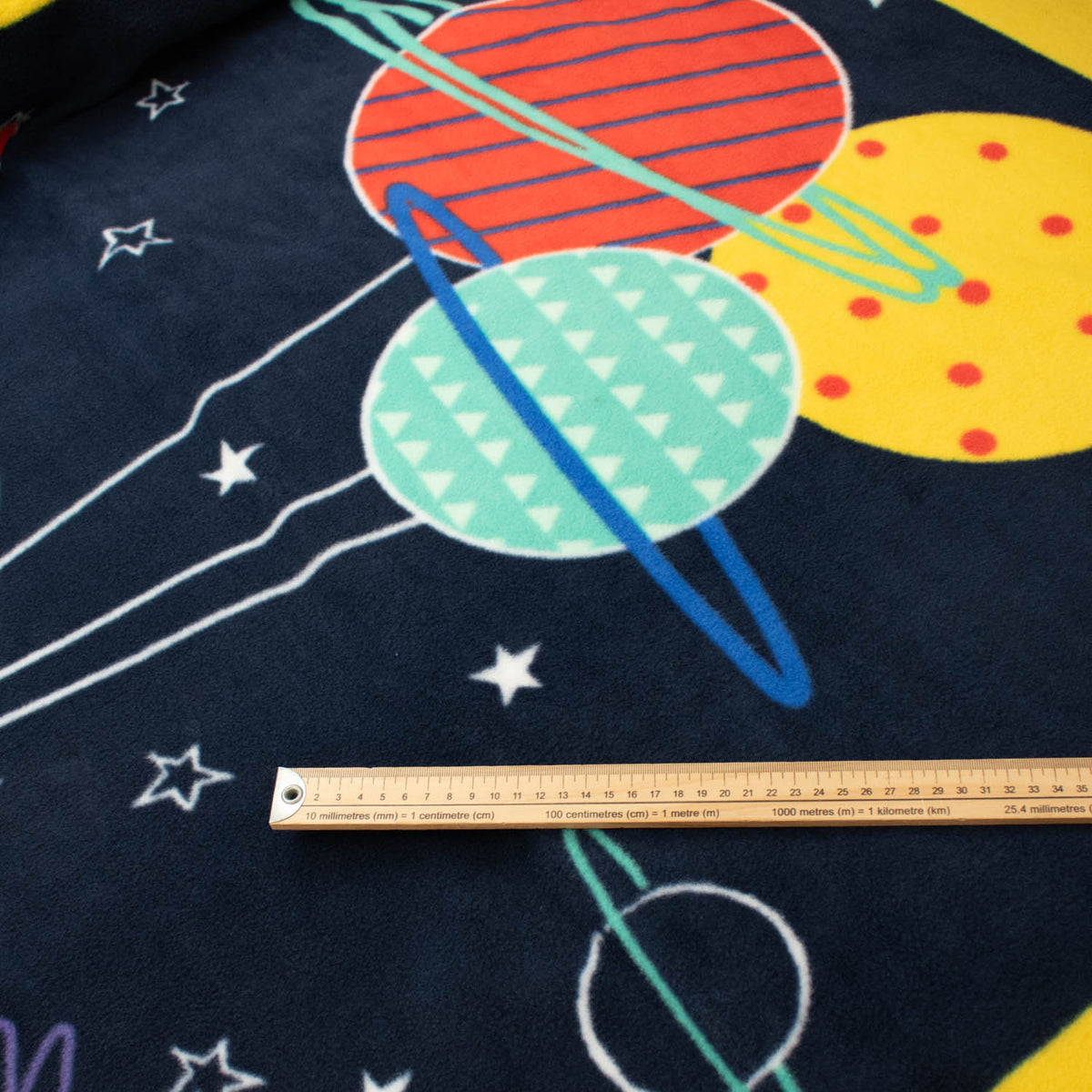 Alpace and Space Printed Polar Fleece Design 25 - 1.33M Panel ...