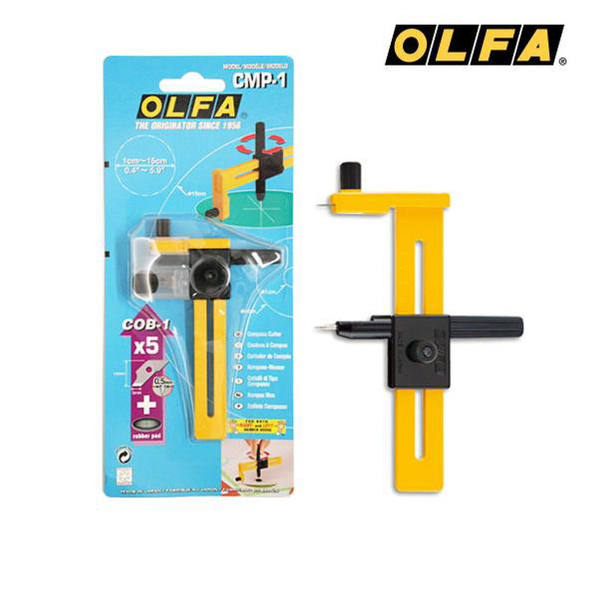 OLFA CMP-1 Circular Cutter Blade 1-15CM Diameter – Homecraft Textiles
