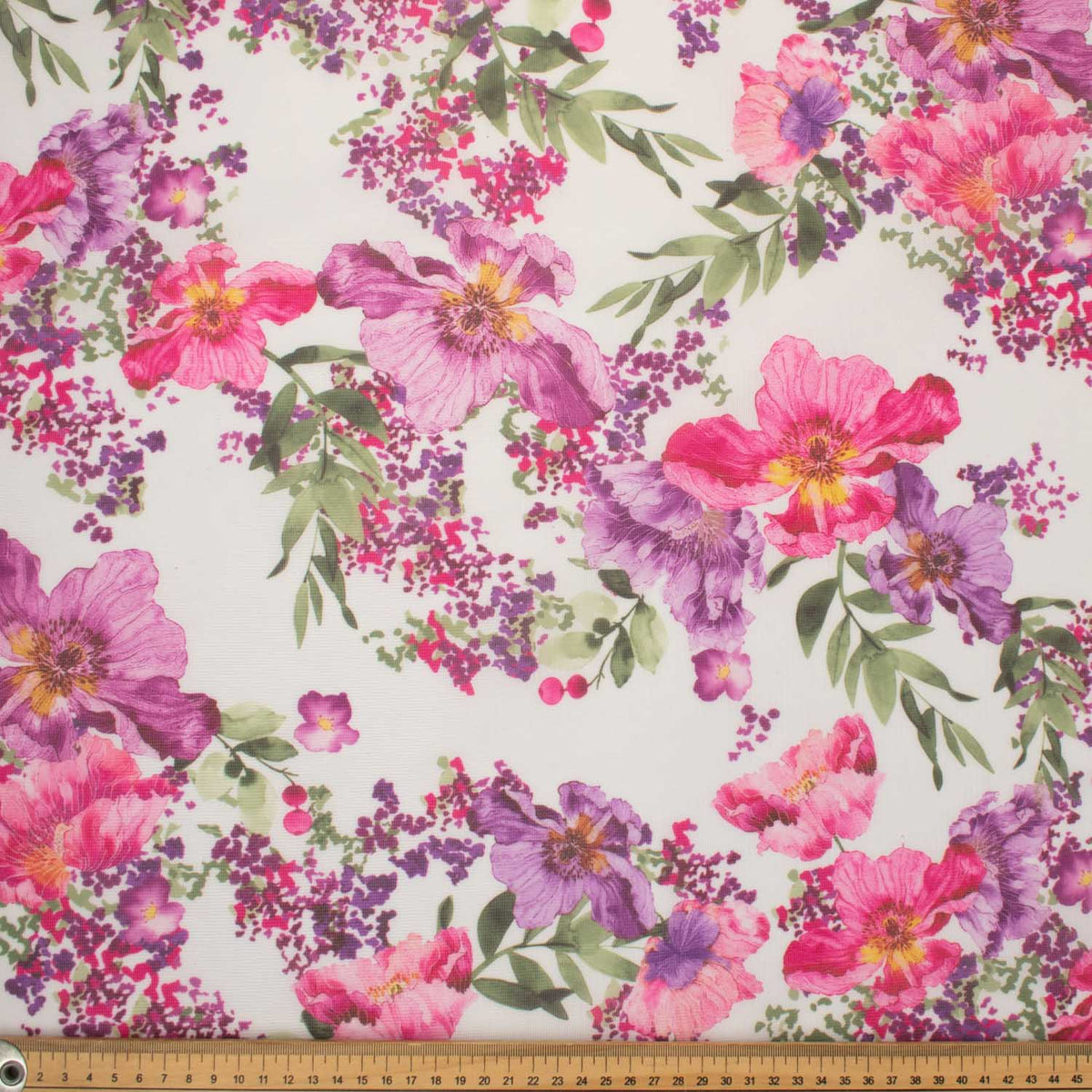 Digital Printed Floral Netting – Homecraft Textiles