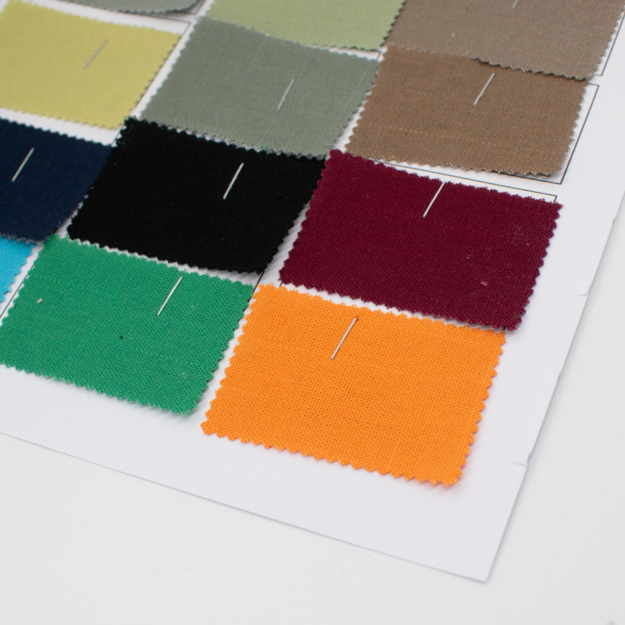 Plain Dyed Canvas Cotton Sample Book – Homecraft Textiles