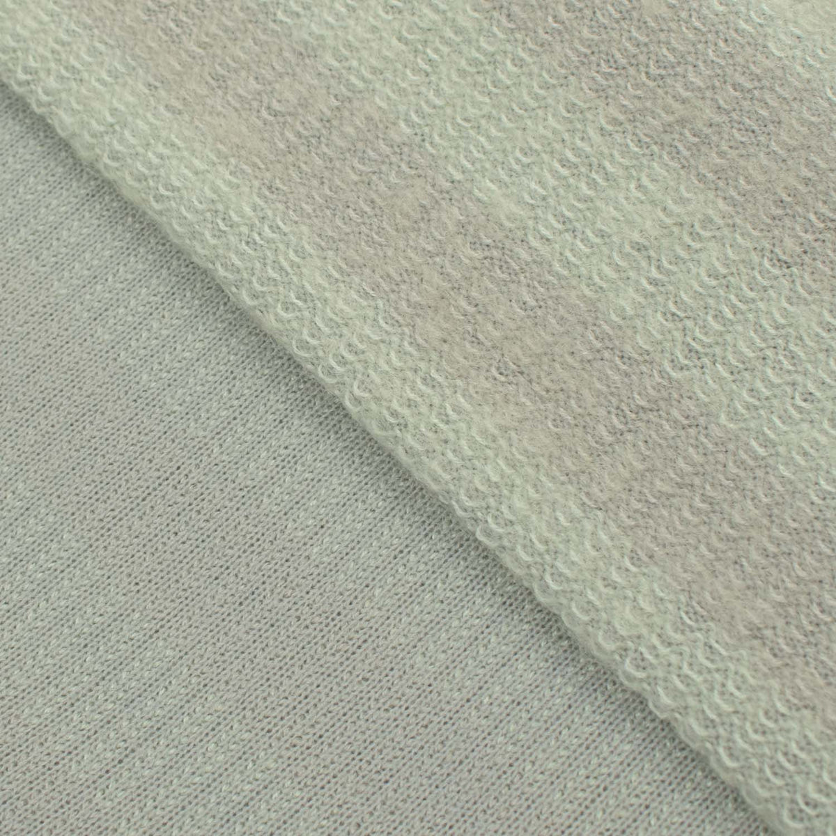 Premium Japanese Wool Blend Mohair Jersey Knit Printed Stripes ...