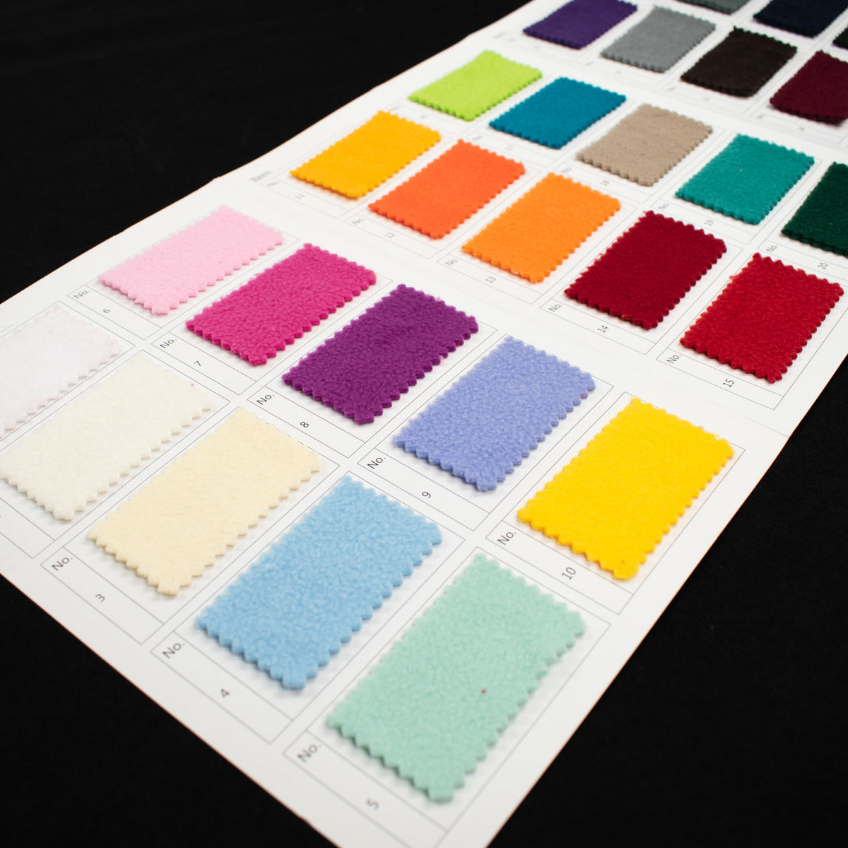 Premium Polar Fleece Sample Book – Homecraft Textiles