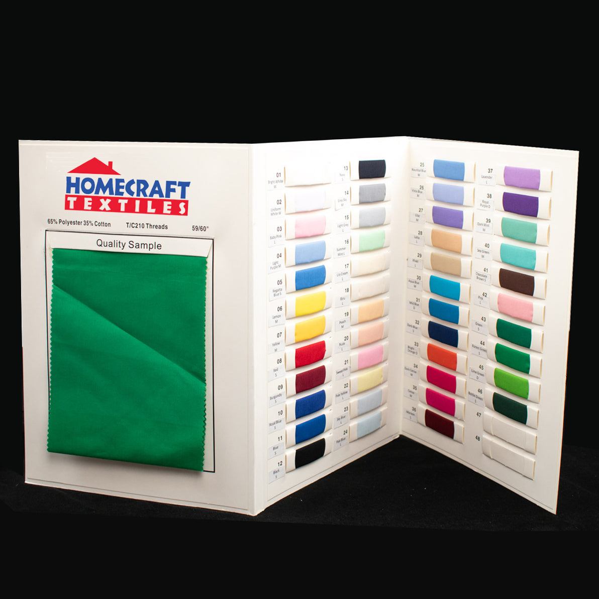 Premium Poly Cotton Sample Book – Homecraft Textiles