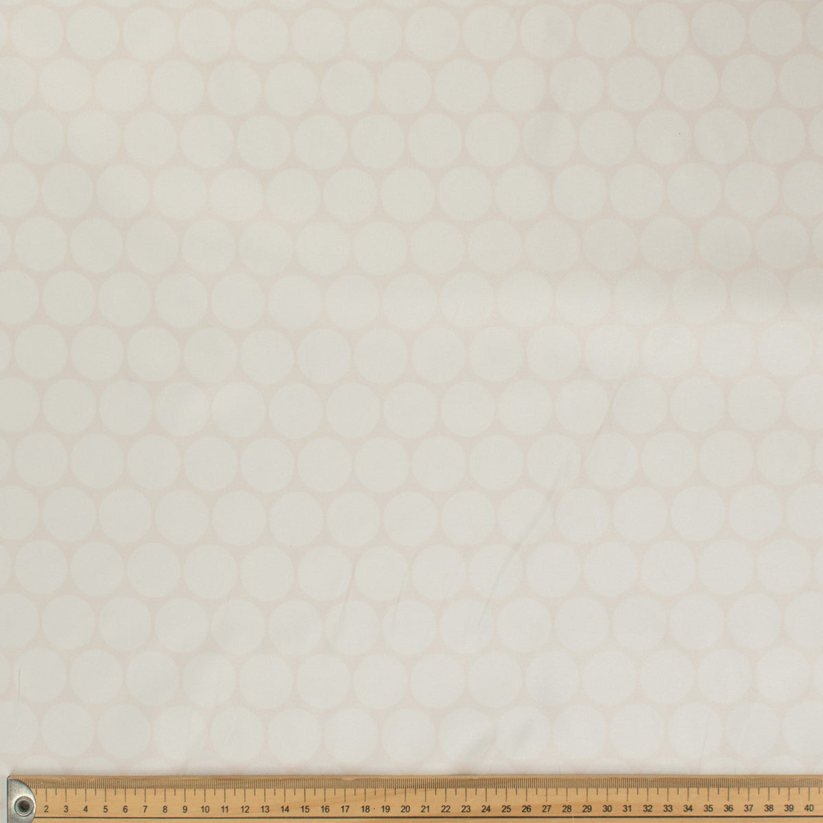 Printed Lining Design-23 Large White Dots on Skin – Homecraft Textiles