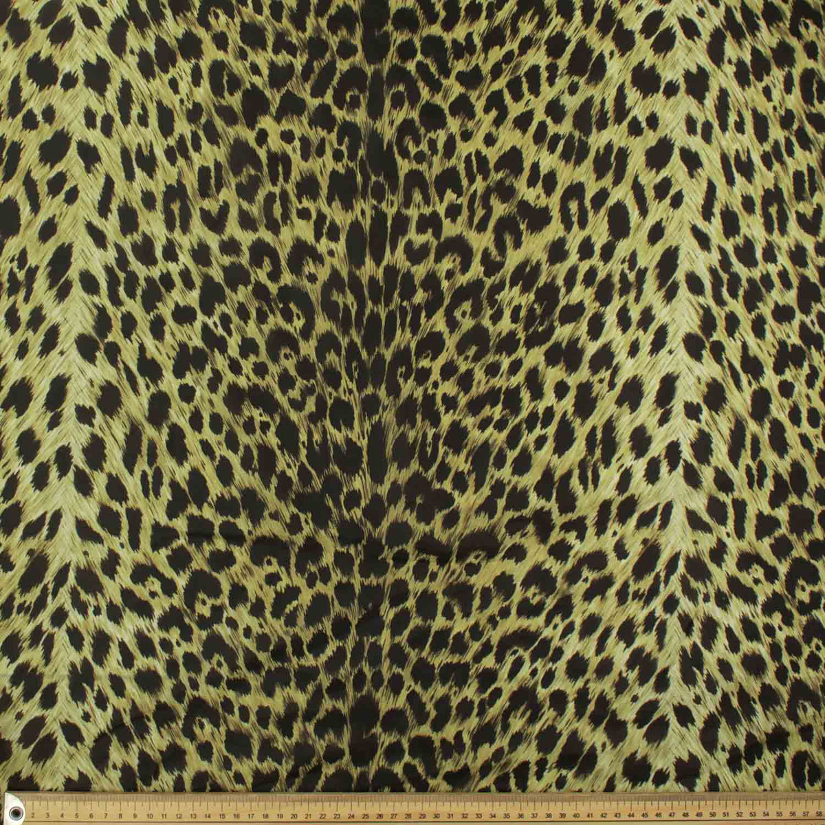 Printed Lining Design-25 Green Black Leopard – Homecraft Textiles