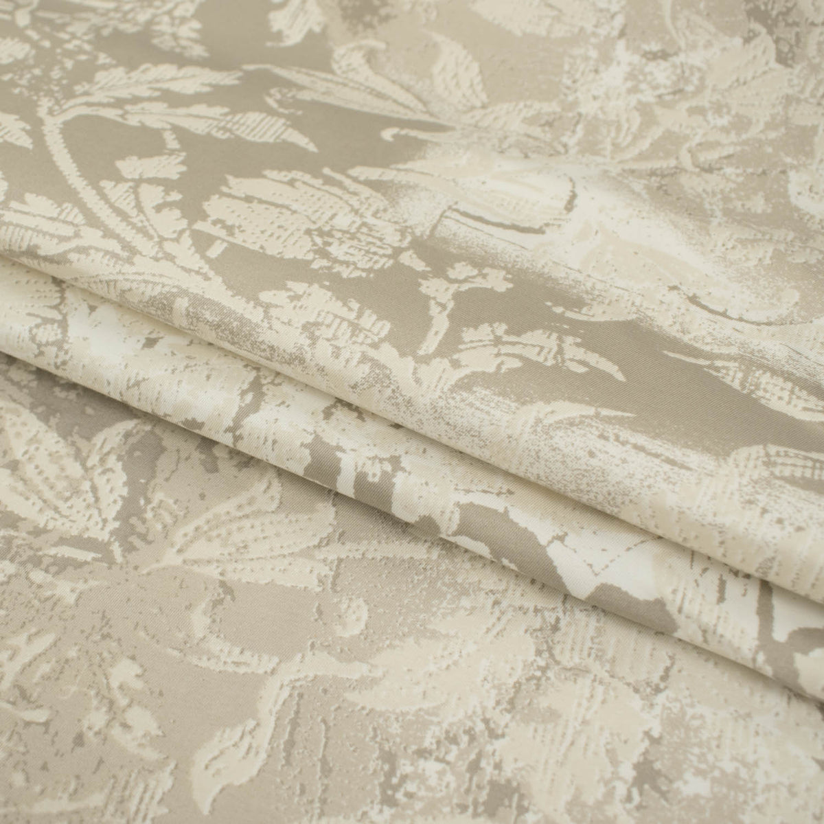 Printed Lining Design-35 Beige Floral Vines – Homecraft Textiles