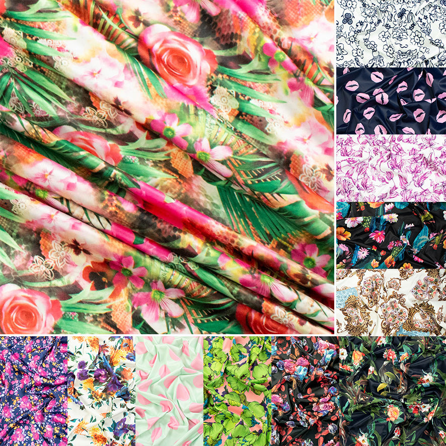 Printed Stretch Cotton Sateen – Homecraft Textiles