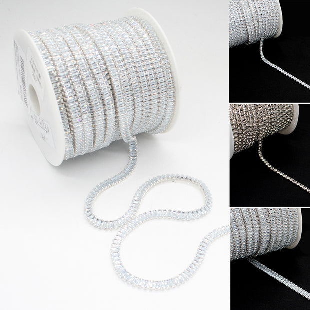 Lurex Sparkling Crystal Rhinestone Trim – Homecraft Textiles