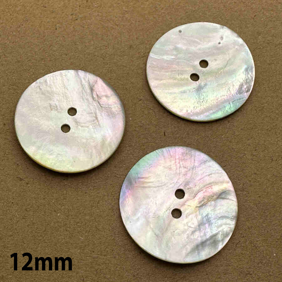 2 Hole Natural Shell Button – Homecraft Textiles