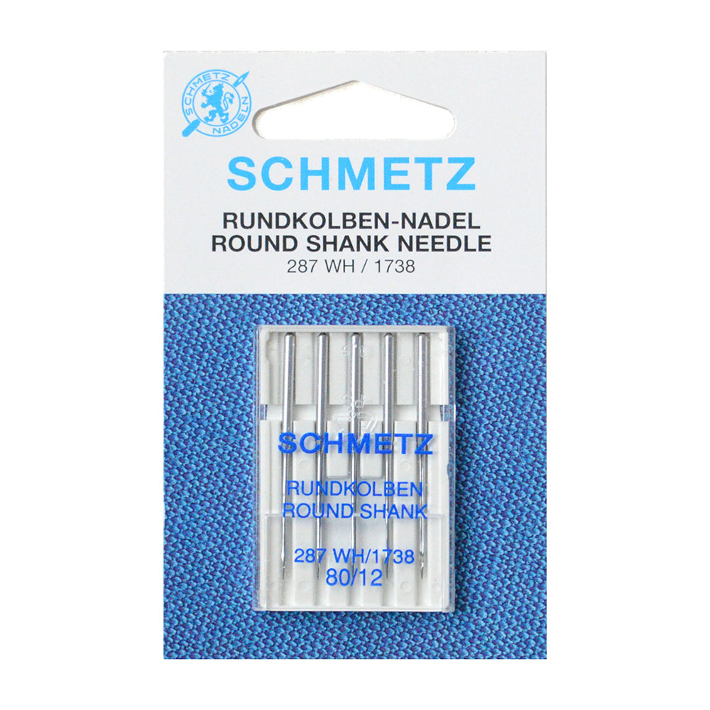 Schmetz Sewing Machine Needles Round Shank 90/14 - 5 Per Cassette ...