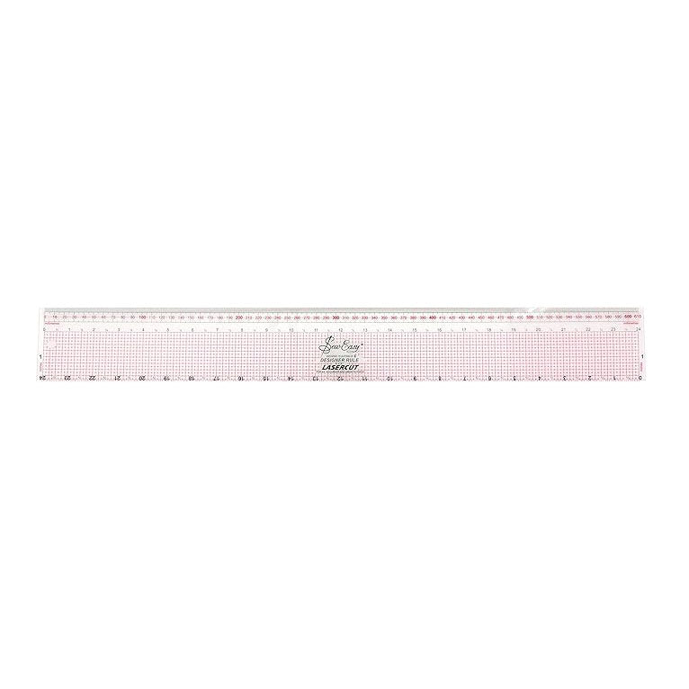 Sew Easy Imperial and Metric Designer Dressmaking Ruler 24" x 3 ...