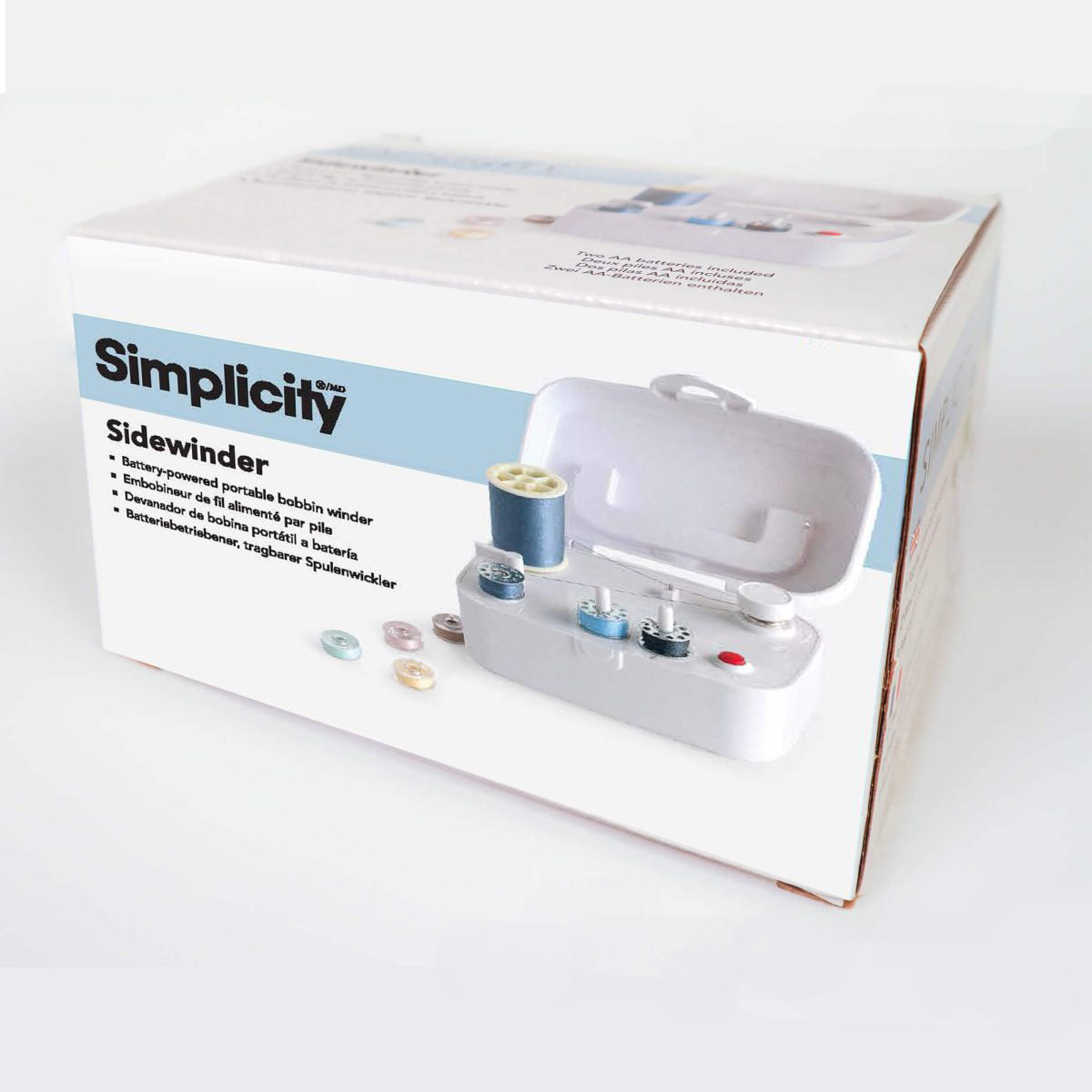 Simplicity Sidewinder Bobbin Winder for Machine Threads – Homecraft ...