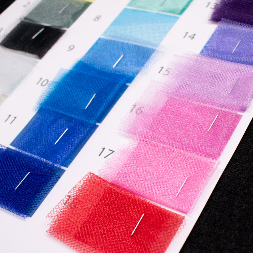 Sparkle Tulle Sample Book – Homecraft Textiles