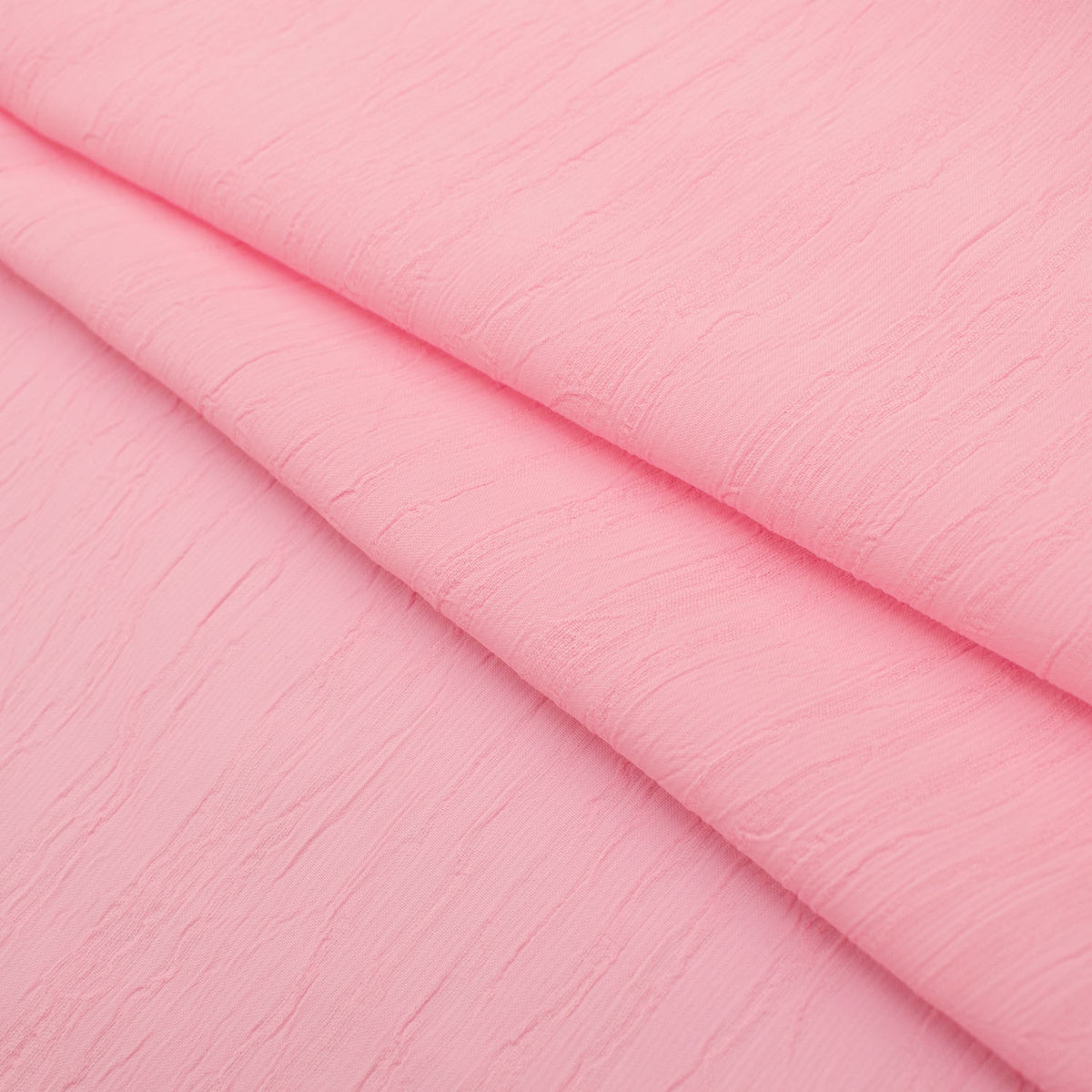 Crinkle Crepe Georgette Baby Pink – Homecraft Textiles