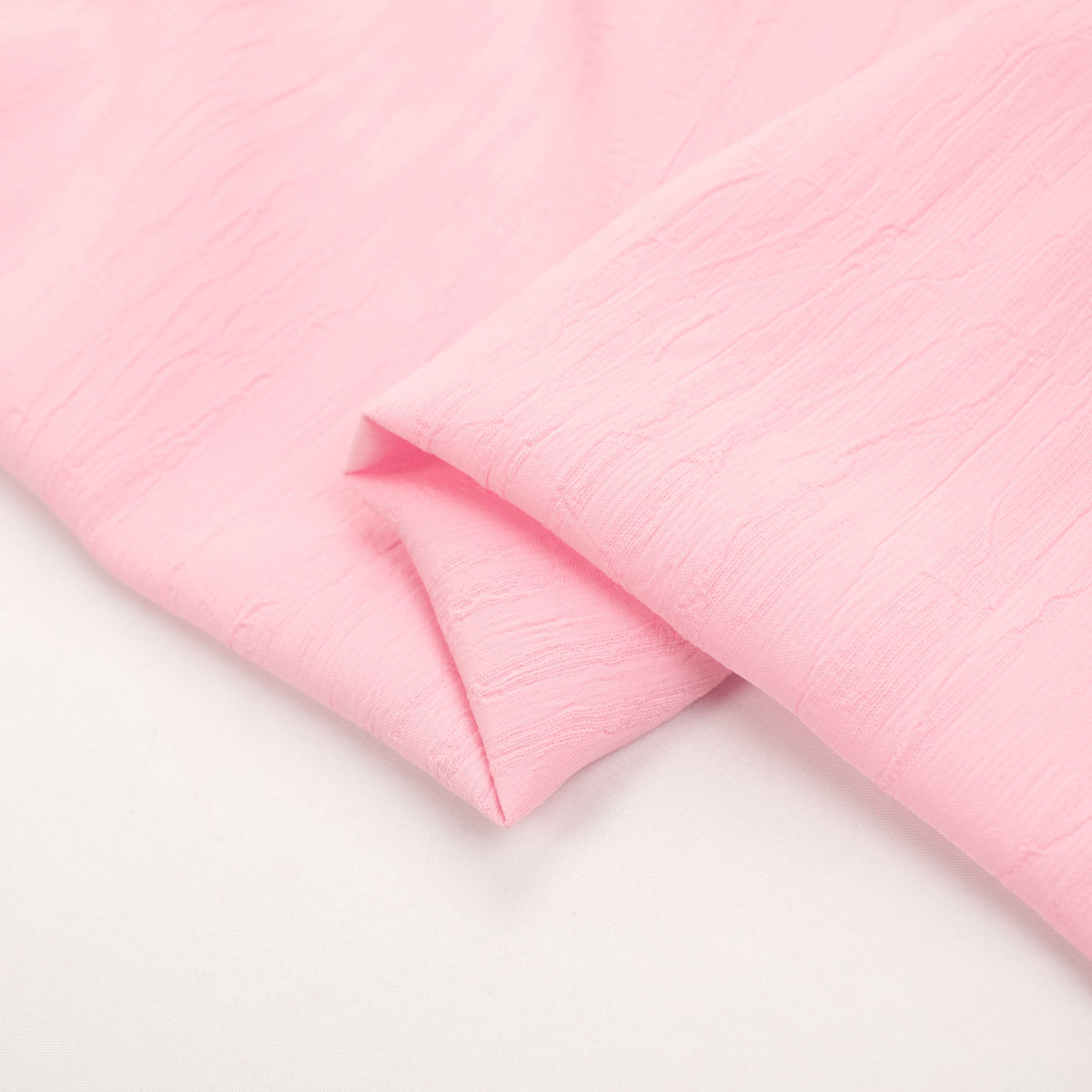 Crinkle Crepe Georgette Baby Pink – Homecraft Textiles