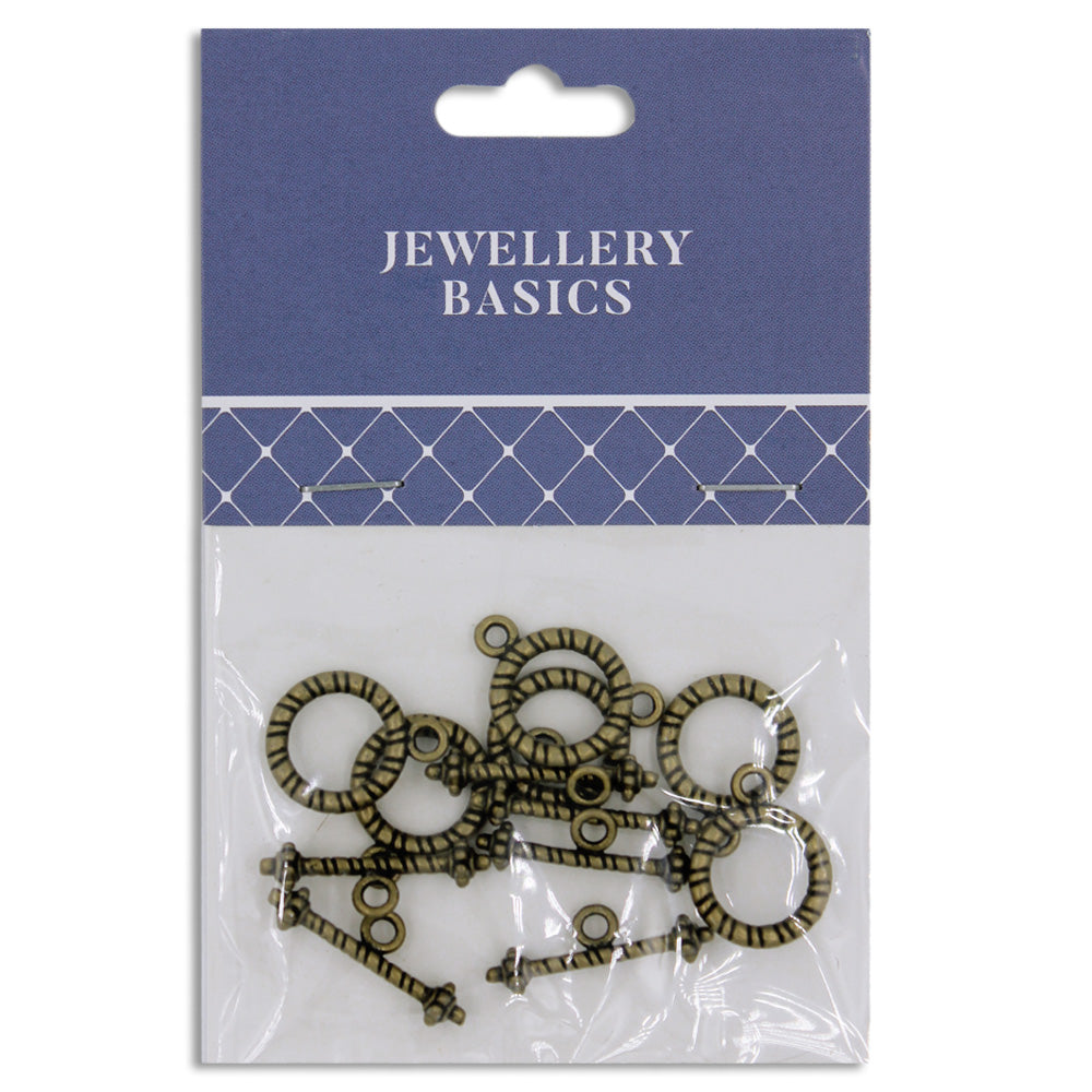 Toggle Clasp 12mm Boho Gold 6Pcs – Homecraft Textiles