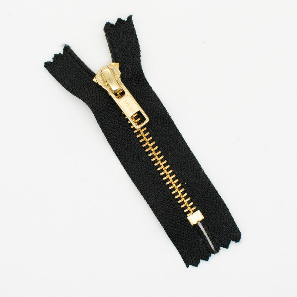 YKK Closed End Metal Zip 8CM – Homecraft Textiles