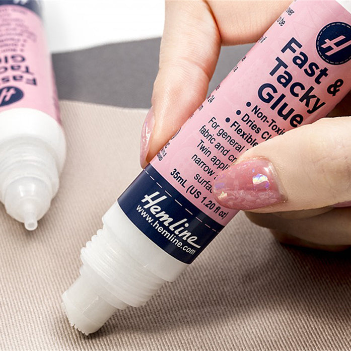 Hemline Fast & Tacky Glue 35ml – Homecraft Textiles