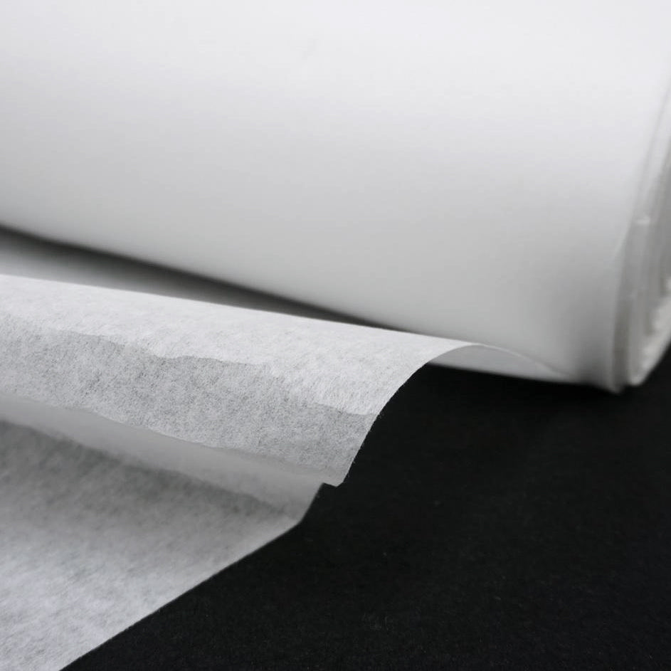 Non-Woven Tear Away Light to Medium Weight Interfacing White ...