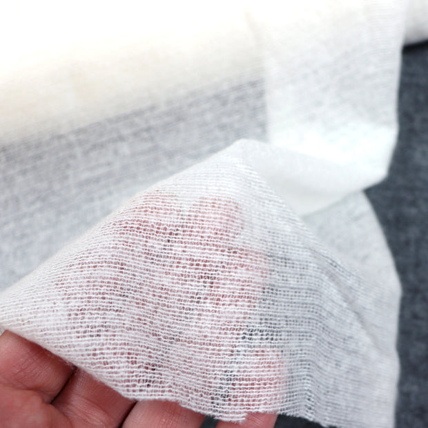 Fusible/Iron on Whisperweft Interfacing White – Homecraft Textiles