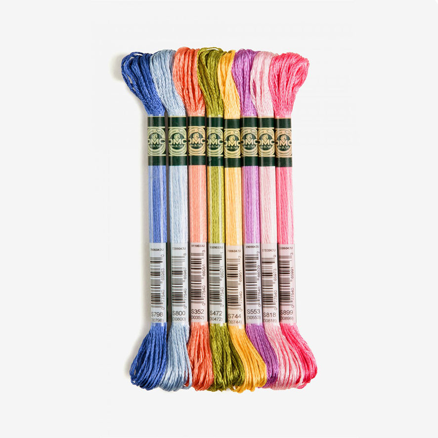 DMC Satin Embroidery Floss Thread – Homecraft Textiles