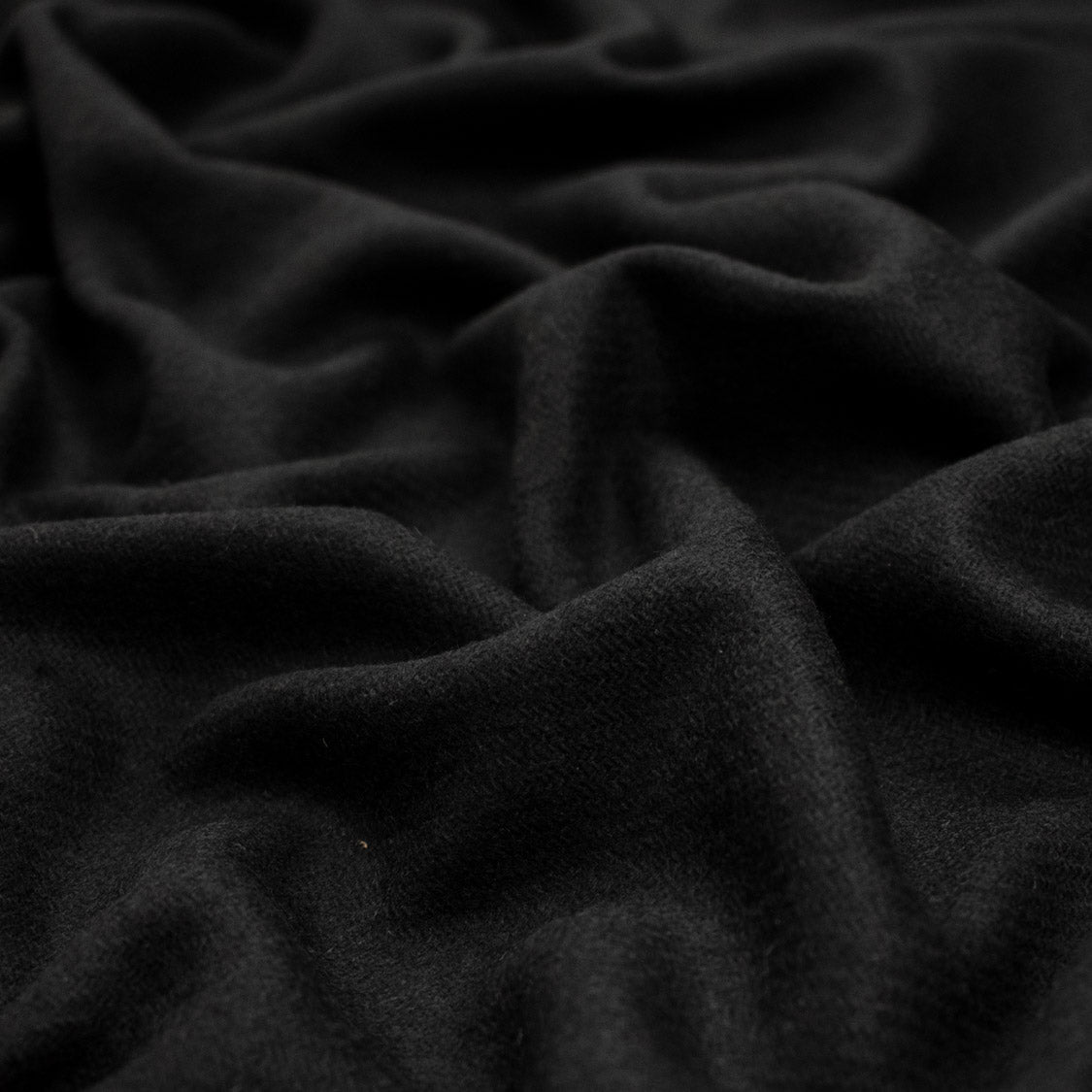 Wool Suiting Soft Medium Weight Design-88 Black – Homecraft Textiles