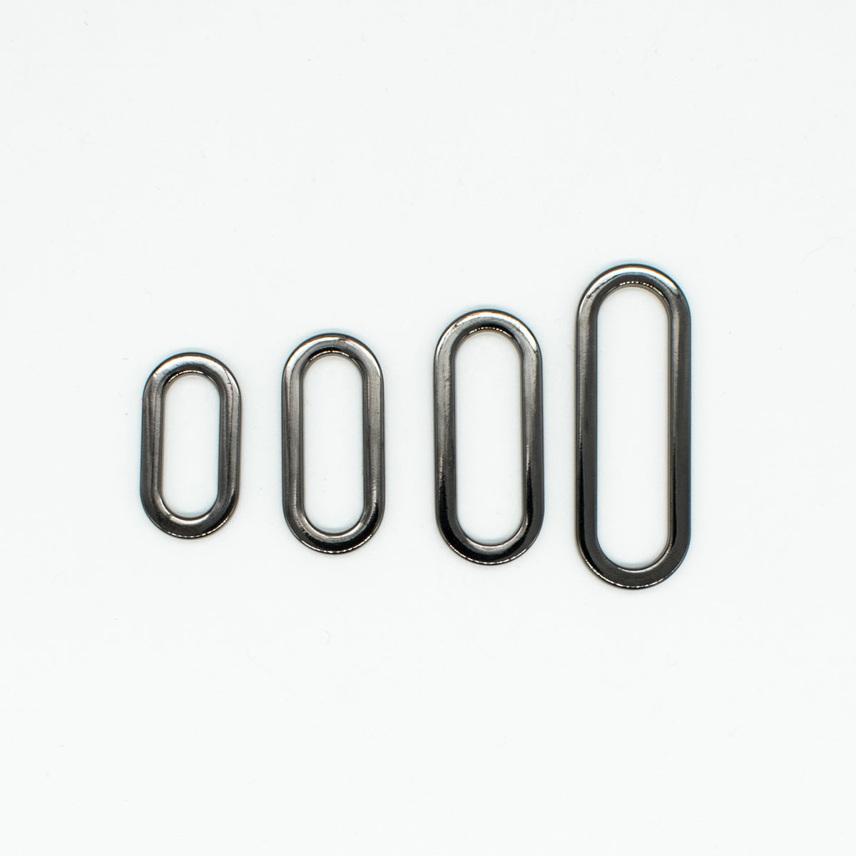 Metal Oval Ring Buckles Black – Homecraft Textiles