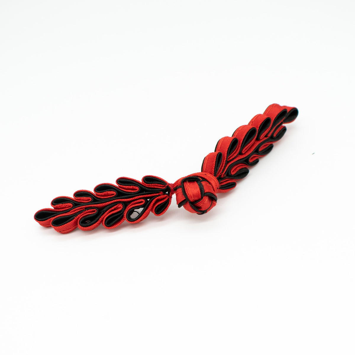 Chinese Button Design-7 Black & Red – Homecraft Textiles