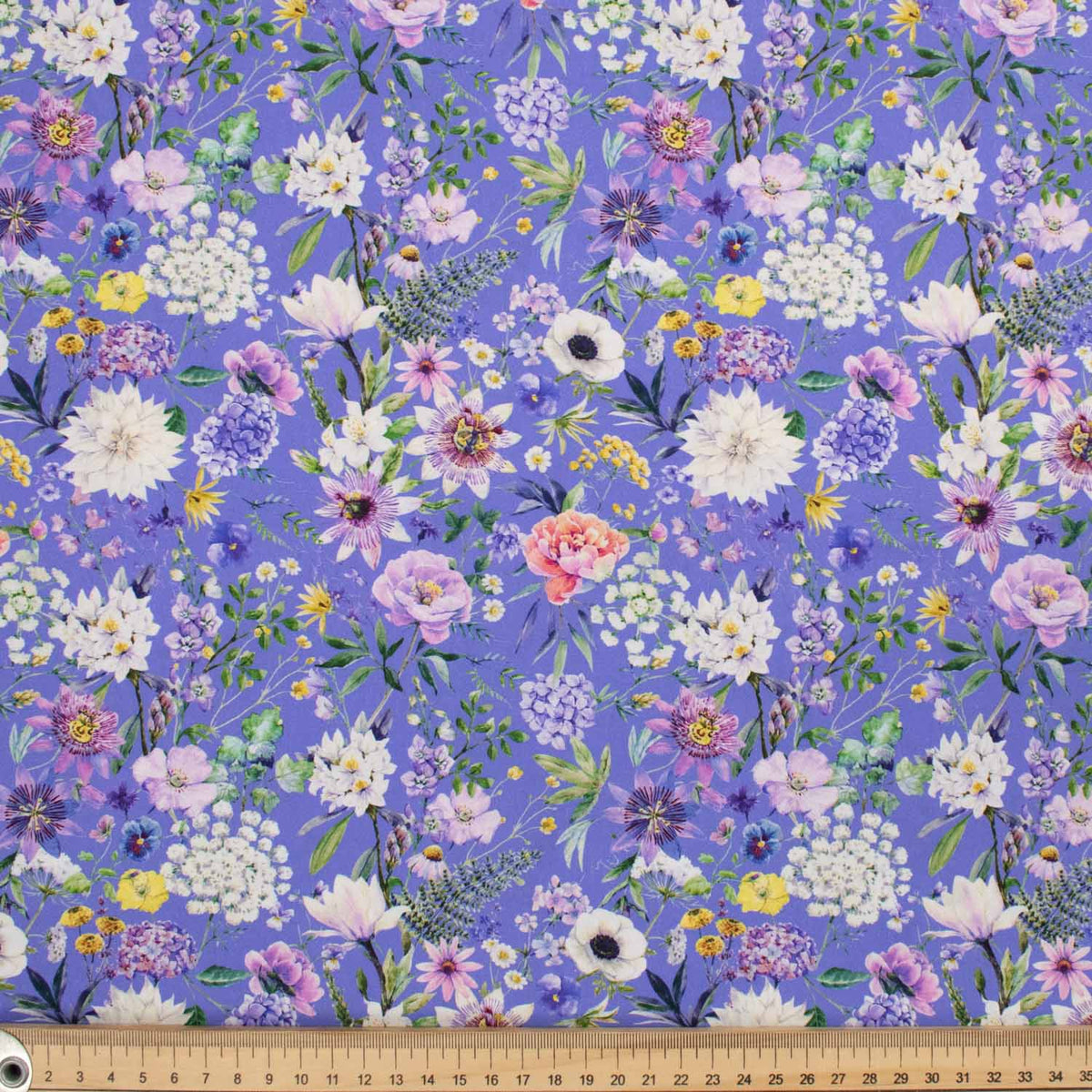 Flowers in Full Bloom Series All Flowers Bloom Together on Lavender Co ...