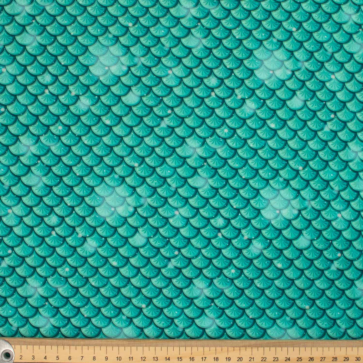 Fantasy Childhood Series Blue Fish Scales Cotton Prints – Homecraft ...